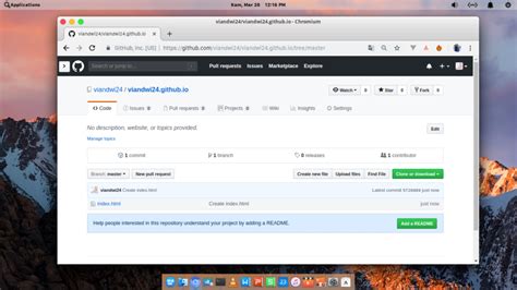 Cara Cepat Membuat Github Pages Untuk Pemula Hanya 5 Menit