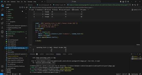 Worked On K Means Clustering Algorithm With Prodigy Infotech Benwari Ezekiel Posted On The