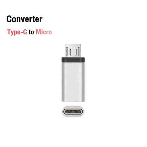 Android Switch To Type C Ios Micro Usb Adapter Usb C Conversion Head Shopee Philippines