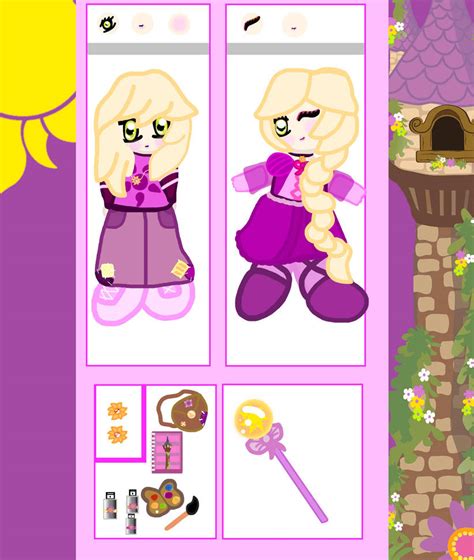 Princess Rapunzel Disney Magicical Girl Oc By Kawai Heart On Deviantart
