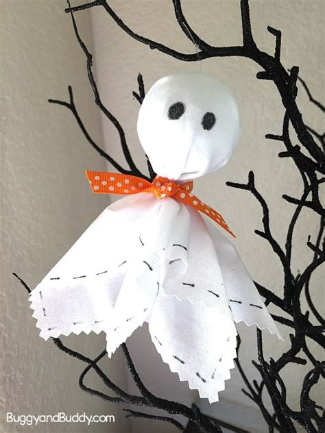 Friendly Ghost Craft For Halloween Buggy And Buddy