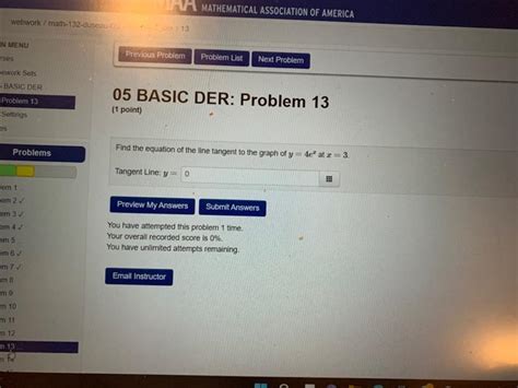 Solved 05 BASIC DER Problem 13 1 Point Find The Equation Chegg Com