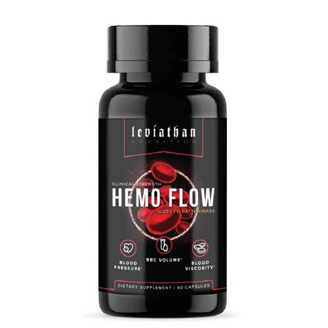 Leviathan Nutrition Hemo Flow Blood Pressure And Hematocrit Strom
