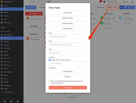 How To Sort And Filter Tasks Knowledge Base