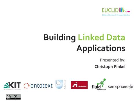 Building Linked Data Applications Ppt
