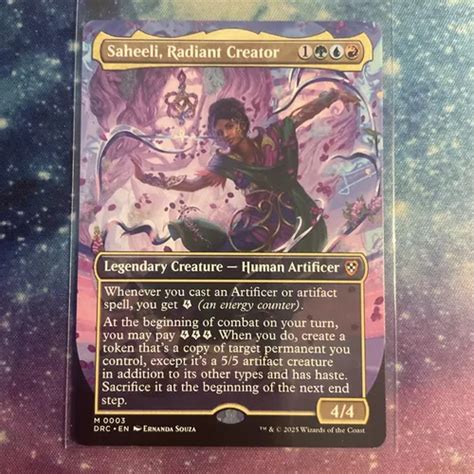 Magic Saheeli Radiant Creator Borderless Aetherdrift Foil Mercadolibre