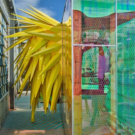 3d Printed Tiles Filled With Succulents Form Cabin By Emerging Objects