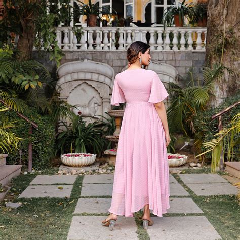 Beatrix Pink Maxi Dress