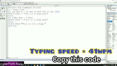 Vb 60 11th Project Leap Year Youtube