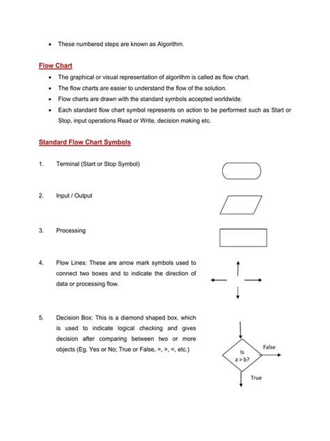 Lec14 Principles Of Programming Flow Charts Illustrations Through Examplespdf A4agriculture