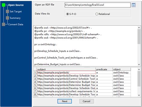 Open Rdf File