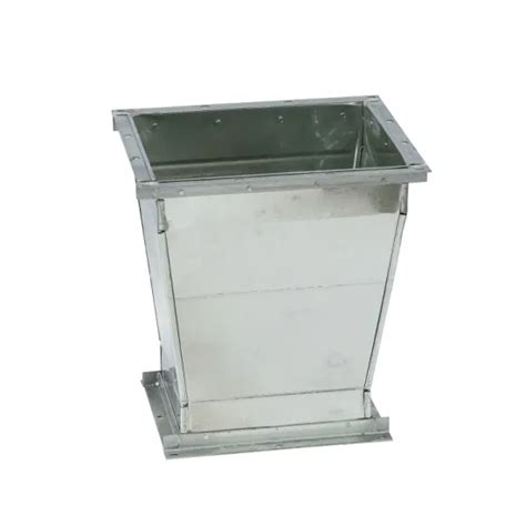 Custom Design Hvac System Ventilation Rectangular Duct Air Silencer