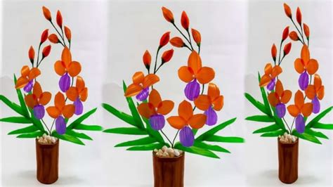 3 Cara Membuat Bunga Dari Sedotan Plastik Untuk Hiasan Di Ruang Tamu