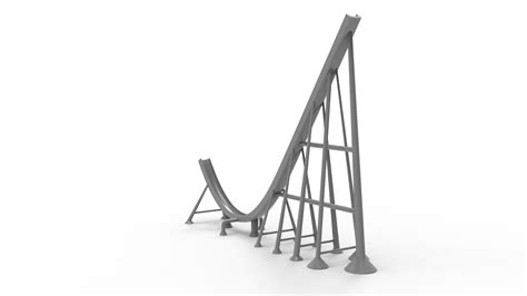 Stl File Curved Ramp 🚧 Obj ・3d Printing Idea To Download・cults