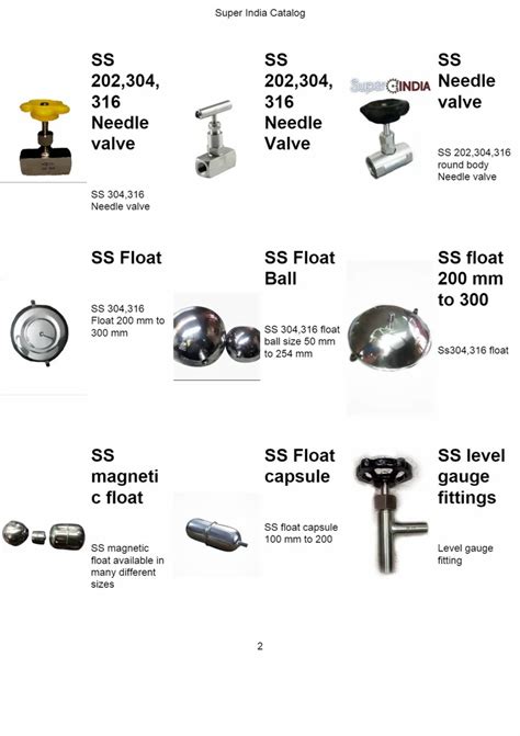 Ss Float Valve Npt Thread At Best Price In New Delhi By Super India