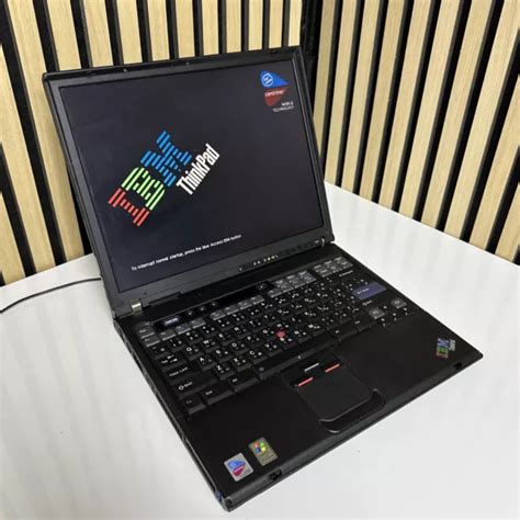 Ibm Thinkpad T41 Intel Pentium 1 7ghz 1gb Ram 40gb Hdd Windows Xp £85