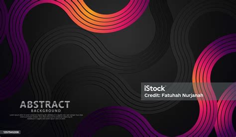 요소 디자인 및 기타 사용자를 위한 추상파 선 및 둥근 모양 배경 3차원 형태에 대한 스톡 벡터 아트 및 기타 이미지 3차원 형태 Hd 포맷 가리키기 Istock