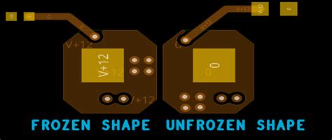 How To Freezeunfreeze A Dynamic Shape Allegro X Pcb Editor Pcb Design And Ic Packaging
