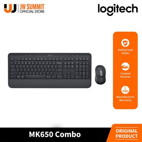 Logitech Signature Mk650 Multi Os Silenttouch For Business Wireless