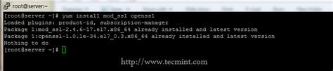 How To Create Self Signed Ssl Certificates And Keys For Apache On Rhelcentos 70