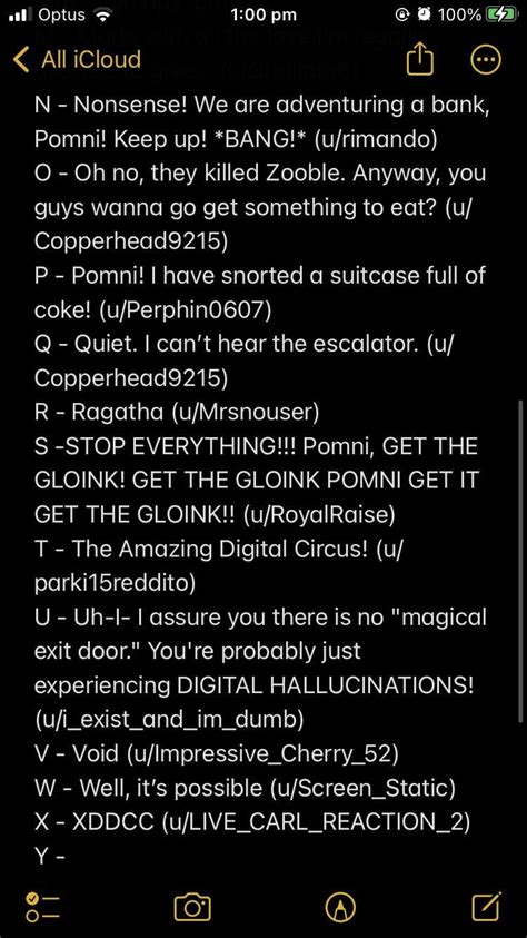 Tadc Alphabet Day 25 The Winner Was Xddcc By U Live Carl Reaction 2 Y Is For… R Thedigitalcircus