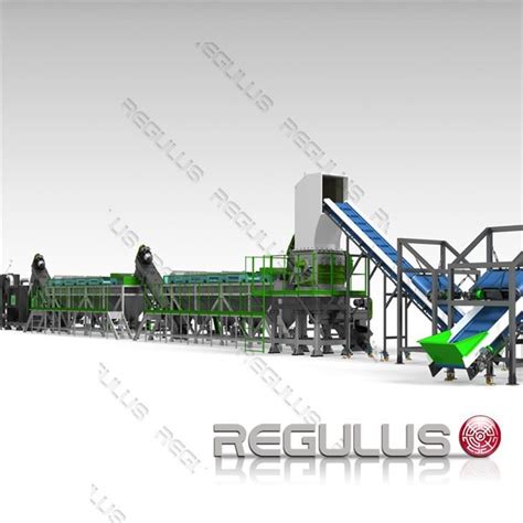 آلة إعادة تدوير نفايات البلاستيك في الصين لزجاجات Hdpe و Pp ، والحاويات