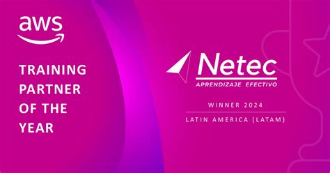 Netec Ha Sido Reconocido Por Aws Como “training Partner Of The Year