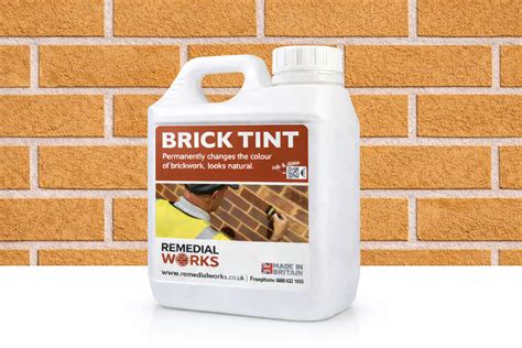 Brick Tint Dye Buff — Remedial Works