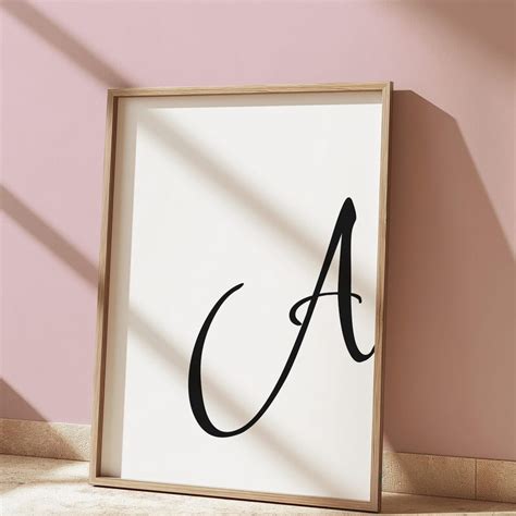 Letter Art Etsy