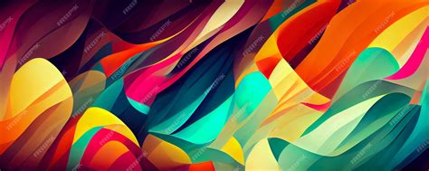 Premium Photo Abstract Wallpaper Liquid Lines Vibrant Colors Smooth Colorful Abstract Background