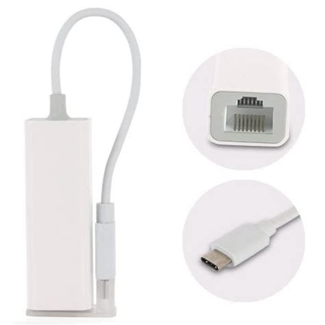 Kabel Converter USB Type C To LAN Ethernet RJ45 Lazada Indonesia