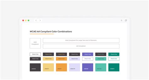 Wcag Compliant Color Palette Redesign On Behance