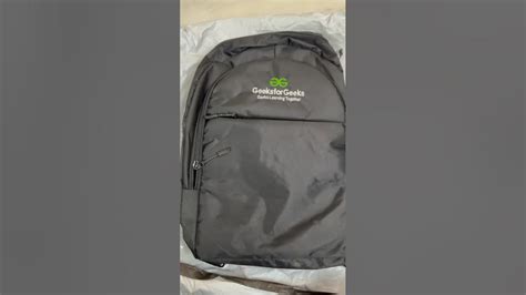 Geeksforgeeks Bag Gfg Potdwithgfg Geeksforgeeksvideos Geeksforgeekspractice Gfgbag Youtube