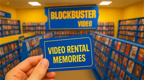 Blockbuster And Video Rental Store Memories 80s And 90s Vhs Nostalgia