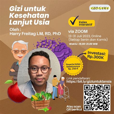 Gizi Untuk Kesehatan Lanjut Usia