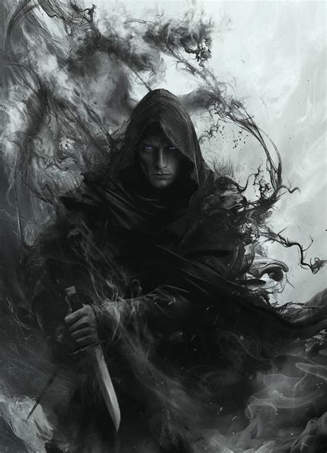 Shadow King Fantasy Art Shadow Soul Shadow Wielding Dark Fantasy Art