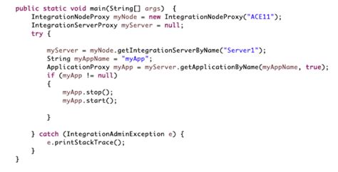 Using The Integration Api With Ibm App Connect Enterprise V11
