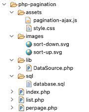 PHP Pagination Code With Search Using AJAX Phppot