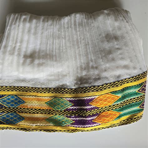 Netela Ethiopian Netela Eritrean Netela Pattern Tilet Netela