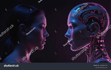 Analog Vs Algorithm Future Photographythis Collection Stock