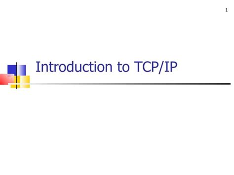 Tcp Ip Ppt