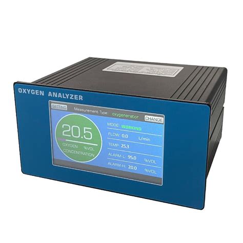 Flygoo High Accuracy Oxygen Purity Sensor Tester 20 5 99 9 With Oxygen Flow Meter China