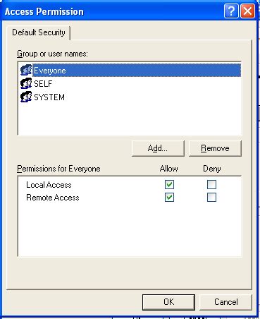 Multi Protocol MasterOPC Server DCOM Configuration DCOM Configuration In Windows XP SP2