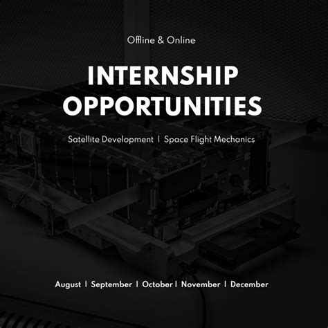 Space Technology And Aeronautical Rocketry On Linkedin Internship Alert We Are Announcing 30