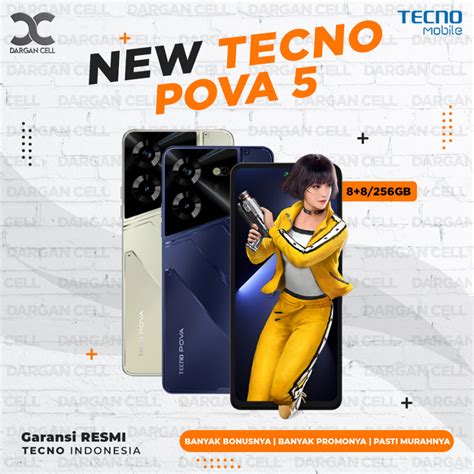 Jual Tecno Pova Ram Gb Extended Ram Gb Storage Gb Garansi Resmi Tecno Tahun Shopee