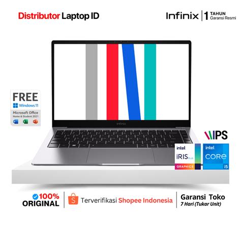 Jual Laptop Infinix Inbook X Core I G Ram Gb Ssd Gb Inch Ips Windows