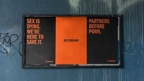 Sex Brand Sex Is Dying By Uncommon Creative Studio THEINSPIRATION COM