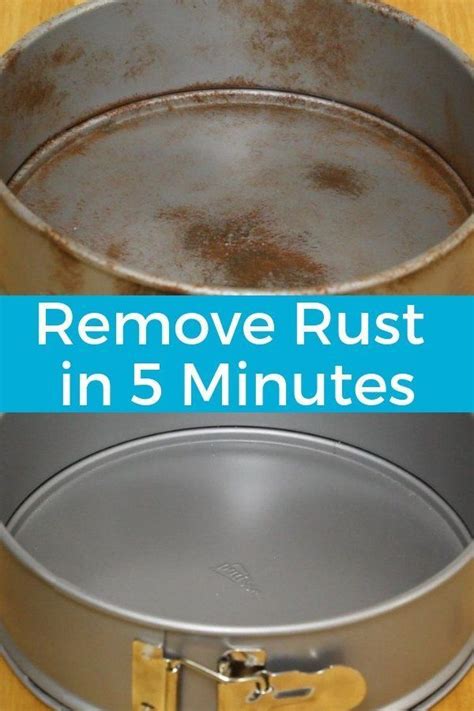 How To Remove Rust In 5 Minutes Cleaning Hack Diy Artofit
