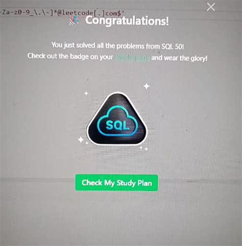 Shivangi Varshney On Linkedin Sql Leetcode Dataanalysis