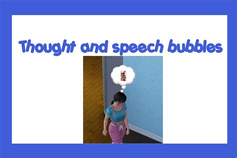 Sims 4 Thought Bubble Meanings